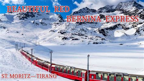 4k🎥 St Moritz Tirano Bernina Express—seconda Parte🚂🚂САНКТ МОРИЦ ТИРАНО БЕРНИНА ЭКСПРЕСС—ВtОРАЯ