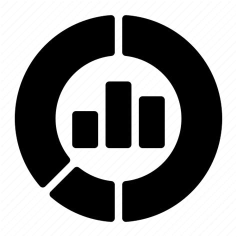 Donut Chart Graphic Statistics Marketing Data Analytics Icon