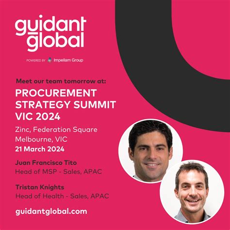 Looking Forward To The Procurement Strategy Summit Tomorrow If You Are