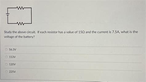 Solved Study The Above Circuit If Each Resistor Has A Value Chegg Com