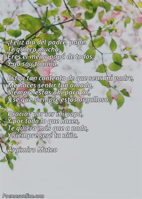 5 Mejores Poemas Día Del Padre Para Niños Poemas Online