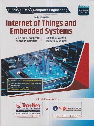 Internet Of Things And Embedded Systems Comp Engg Sem 5 Sppu Dr Vilas S Gaikwad Komal S