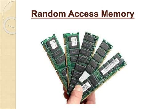 Random Access Memory PPTX Data Storage And Warehousing Computing