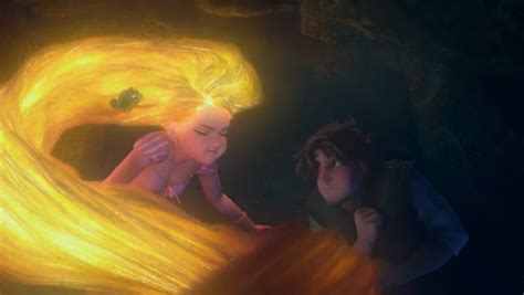Tangled Rapunzel Glowing Hair