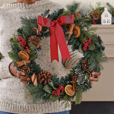 DIY Christmas Wreath Step By Step Tutorial PrintYo