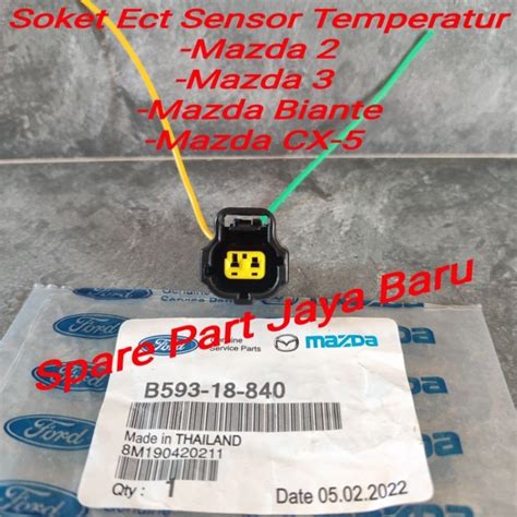 Mazda 2 Mazda 3 Biante Mazda Cx 5 Temperature Sensor Ect Socket 1pc Shopee Malaysia
