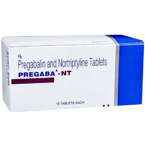 Pregabalin Nortriptyline Tablets At ₹ 200stripe Nervite In Nagpur Id 2850641109073