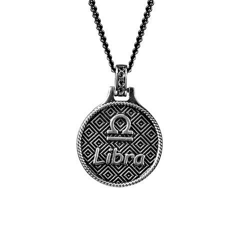 Zodiac Libra Necklace Ellius Jewelry