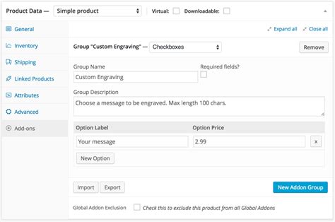 Woocommerce Product Add Ons Plugin 60 Off