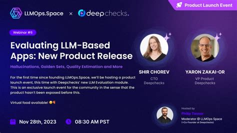 Deepchecks Announces Llm Launch Philip Tannor Posted On The Topic