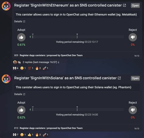 Icp 的头部应用openchat，宣布支持以太和sol钱包登陆，后面将支持更多其他的区块链，这将极大的帮助openc Icpfans