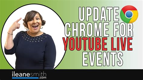 Best Way To Update Chrome Browser Settings For YouTube Live YouTube