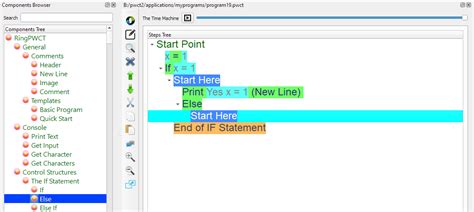 Control Structures Components — Pwct 20 Documentation