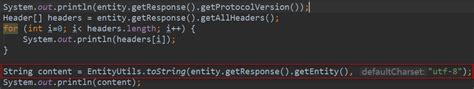 httpclient在获取response的entity时报异常 枯木fc 博客园