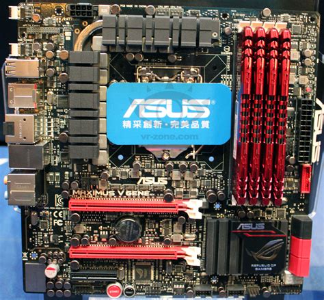 Asus Rog Maximus V Gene Is A M Atx Beast Pictured And Detailed