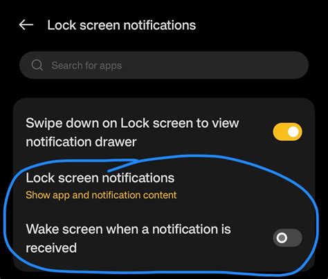 Always On Display Notifications Roneplusopen