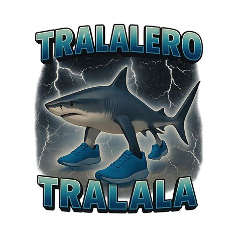 Tralalero Tralala Bootleg Brainrot Italian Brainrot Meme Png Shark
