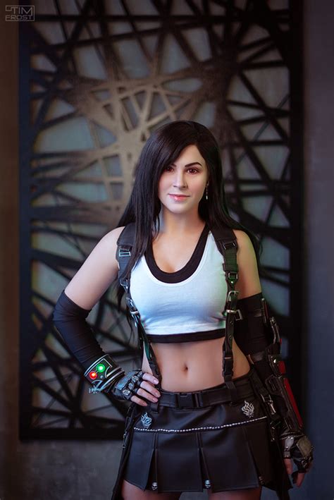 Tifa Lockhart Final Fantasy Vii Remake Sexy Cosplay Print Etsy