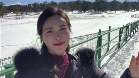 [📸] 제주 중산간에서 볼수있는 눈덮힌 초원｜제주마방목지 Youtube