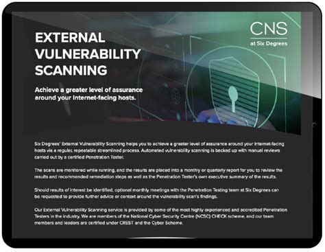 External Vulnerability Scanning Protect Your Infrastructure