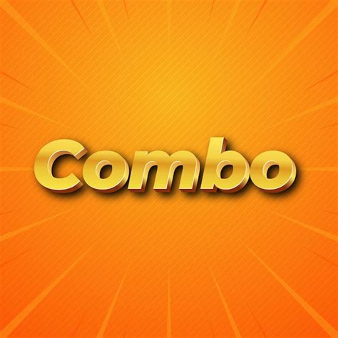 Premium Photo Combo Text Effect Gold Attractive Background Card Photo Confetti