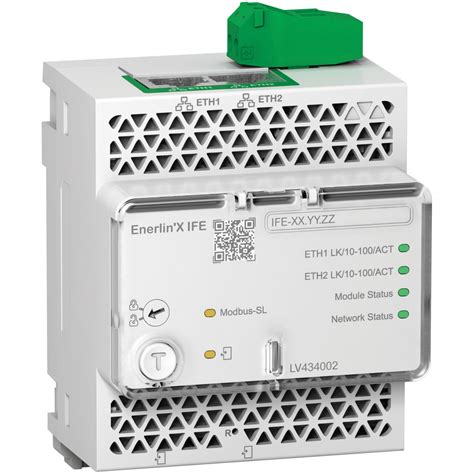 Schneider Electric Lv434002 Se Ethernet Gateway Ulp Modbus Sl And Tcp Ip
