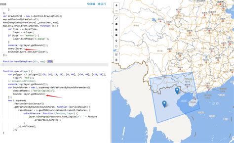 Web端开发调用地图服务地物查询功能 Supermap技术问答社区