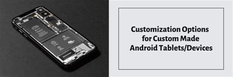 Customization Options For Custom Made Android Tabletsdevices Hatch Custom Android Device