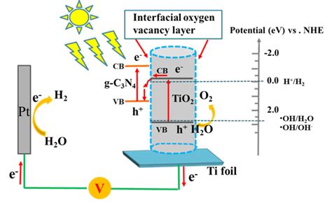Interfacial Construction Of Zero Dimensional One Dimensional G C3n4 Nanoparticles Tio2 Nanotube