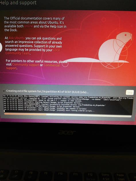 Help First Time Install Taking Over 5 Hours Rubuntu