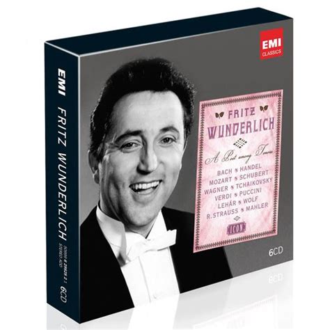 Fritz Wunderlich Tenor 6 Cd Emi Icon Boxed Set A Must The