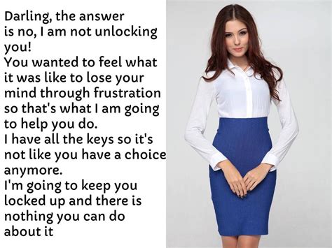 Pin On Chastity Captions