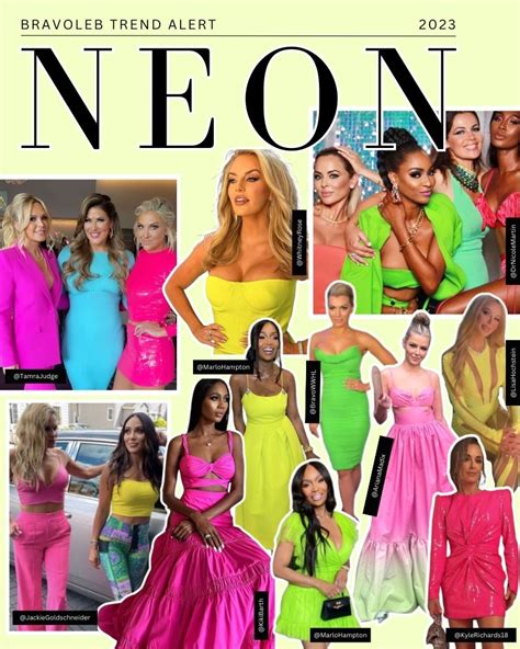 Bravoleb Trend Alert Neon Big Blonde Hair
