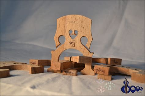 Cello Bridge 4 4 French 1 Model Bogo Workshop