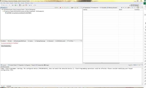 Tms320f28335 Flash Programmer Fault The Device Id Cannot Be Detected C2000 Microcontrollers