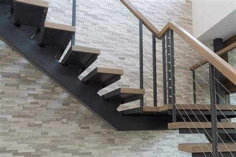 Straight Staircase Stringer Types Paragon Stairs