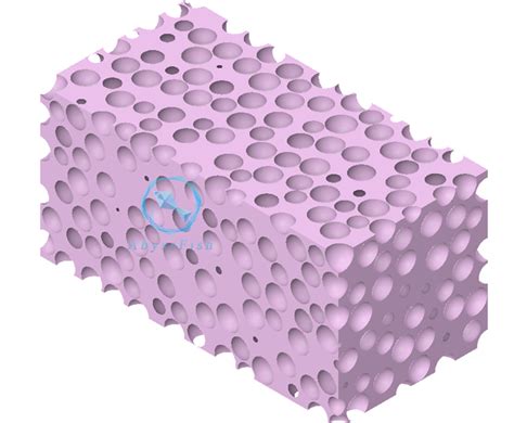 Ansys Workbench随机球体多孔结构三维模型 知乎