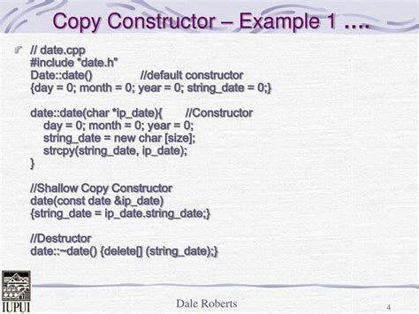 Ppt Classes Copy Constructors Powerpoint Presentation Free Download