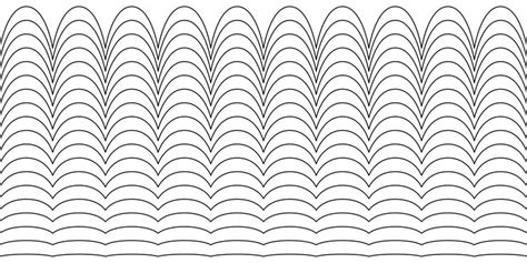 Premium Vector A Set Of Wavy Zigzag Horizontal Wiggly Lines
