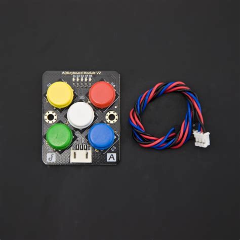 gravity adkeyboard模拟按键模块 传感器模组 dfrobot创客商城
