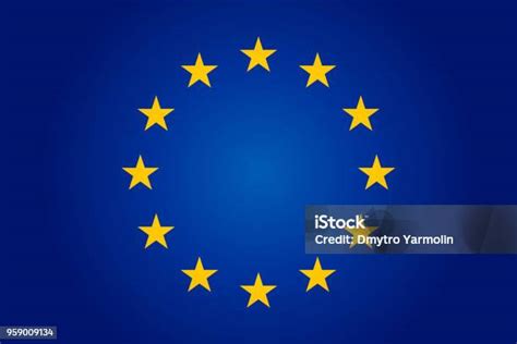 유럽 연합의 깃발입니다 유럽 배경입니다 Eu 노래입니다 벡터 유럽에 대한 스톡 벡터 아트 및 기타 이미지 유럽 유럽 연합 개념 Istock
