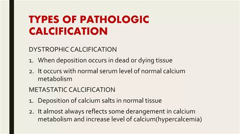 Pathologic Calcification Pptx