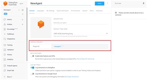 Dialogflow Woztell Platform Documentation