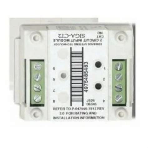Edwards Siga Ct2 Dual Input Module At ₹ 2870 Piece In Mumbai Id 2855257765233