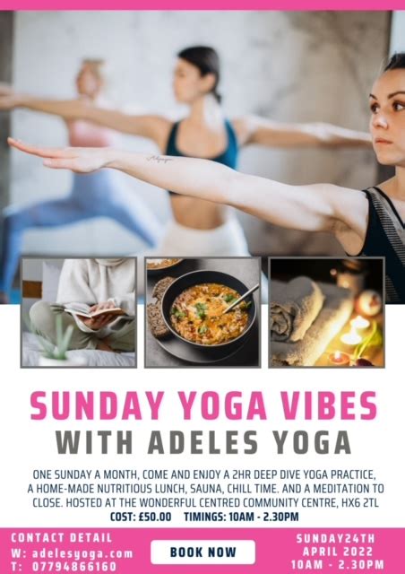 New Sunday Yoga With Adele From 24th April Calderdale Forum 50 Plus