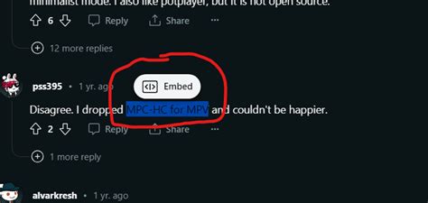 embed pop up blocks normal context menu when highlighting text while