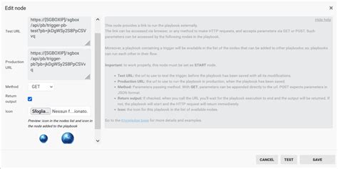 Playbooks Trigger Node Sgbox Next Generation Siem And Soar
