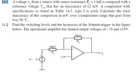 Solved 14 1 A Voltage V From A Source With Source Chegg Com