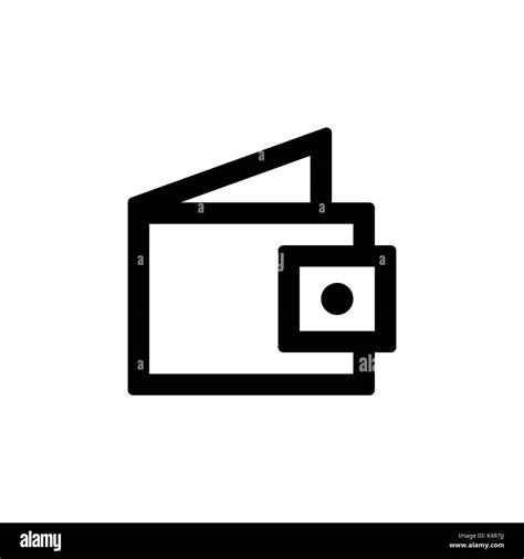Wallet Icon For Simple Flat Style Ui Design Stock Vector Image And Art Alamy