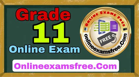 Grade 11 Online Exam 33